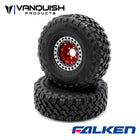 Falken Wildpeak M/T 4.65" 1.9 Tires (2) Red Compound – Vanquish Products
