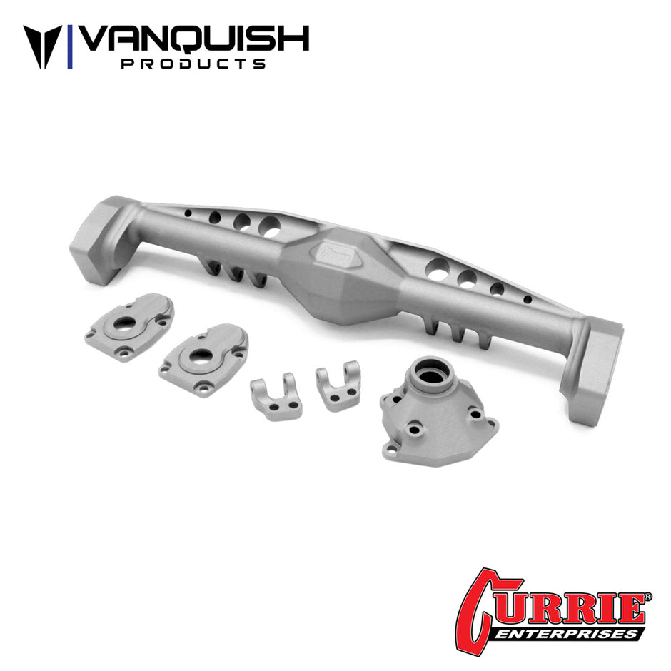 Axial Capra Currie F9 Rear Axle Clear Anodized – Vanquish Products